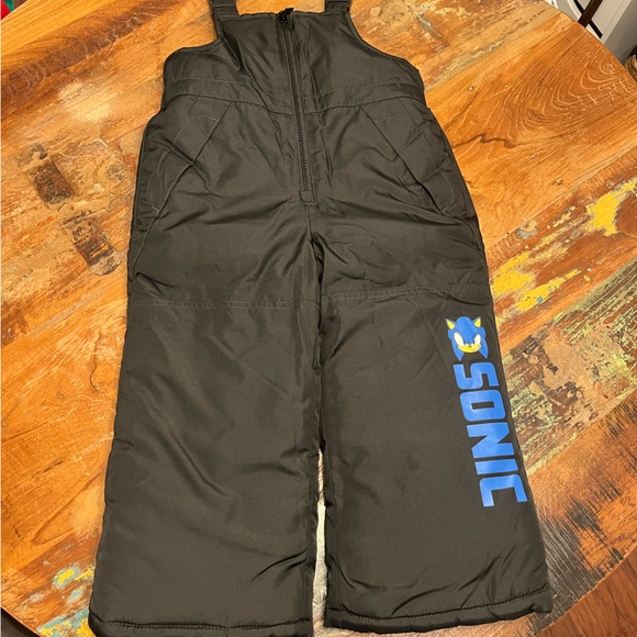 Sonic The Hedgehog | Bottoms | Nwot Sonic The Hedgehog Snow Bibs | Poshmark